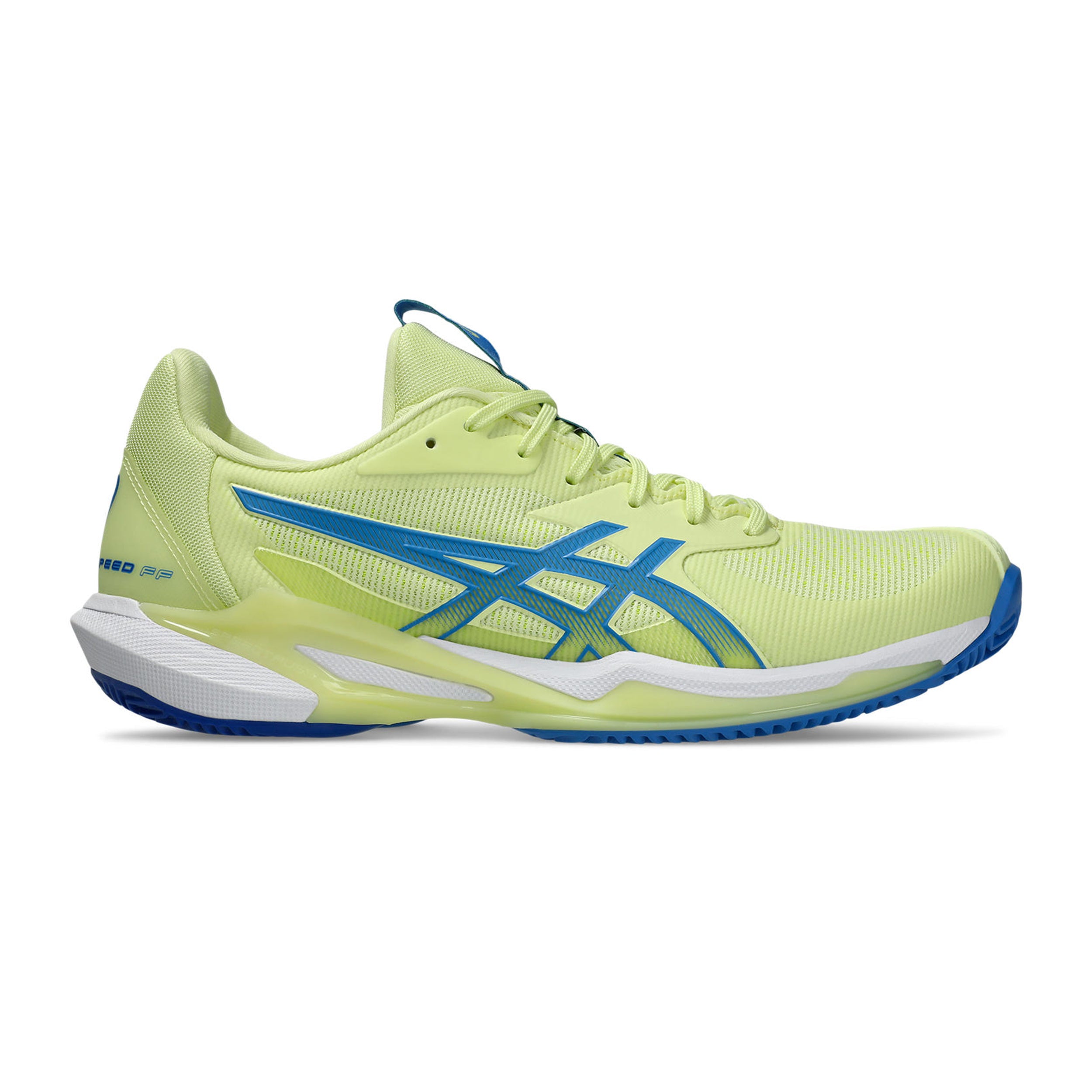 Solution Speed FF 3 Scarpa per terra rossa Donna - lime, blu | Tennis-Point