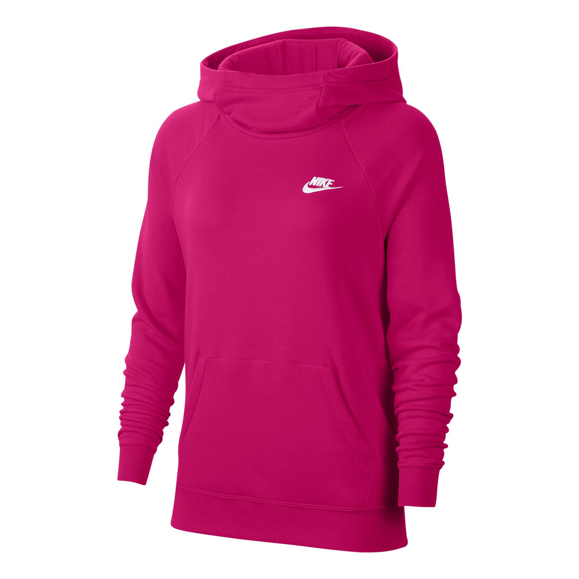 Buy Nike Sportswear Essential Felpa Con Cappuccio Donna Rosa online ...