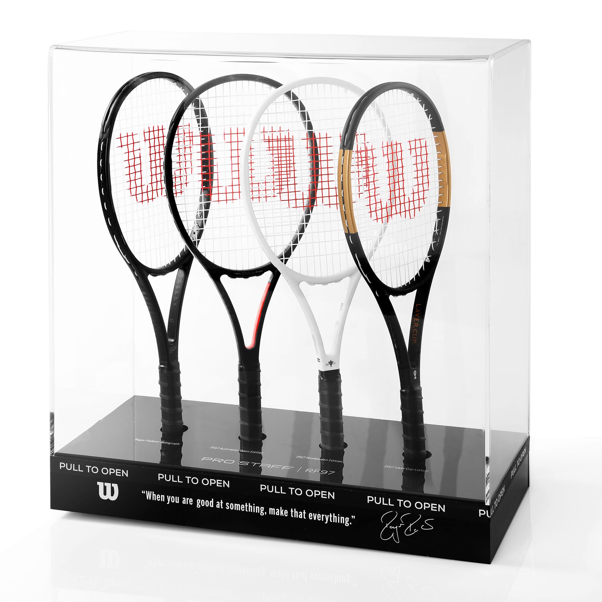 Buy Wilson Limited Edition Roger Federer Mini Kit Regalo online ...
