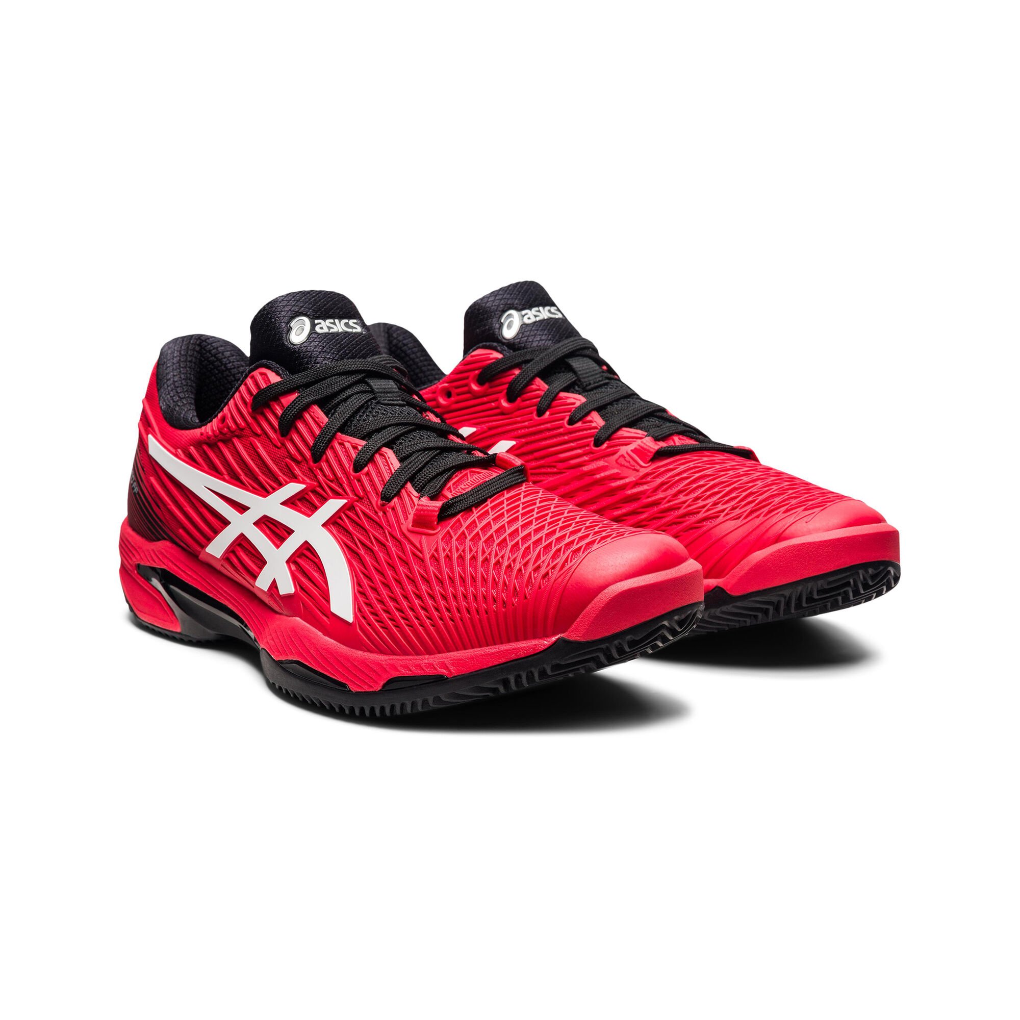 Asics Solution Speed FF 2 Scarpa Per Terra Rossa Uomini - Rosso, Bianco ...